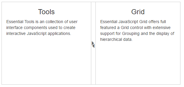 Syncfusion Splitter How To